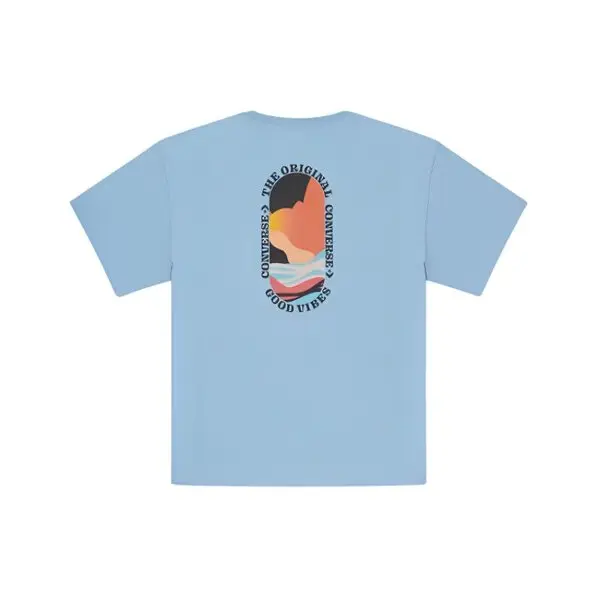 CONVERSE Sunset T-shirt Asia Sizing - True Sky