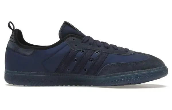 Adidas C.p. Company X Samba "dark Blue" Sneakers - Blue/black