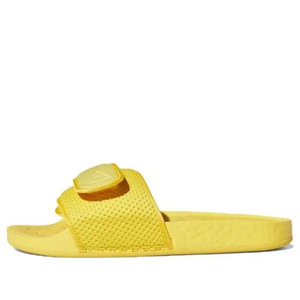 Adidas Pharrell X Chancletas Hu Slides - Yellow