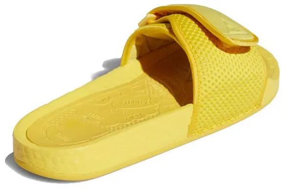 Adidas Pharrell X Chancletas Hu Slides - Yellow