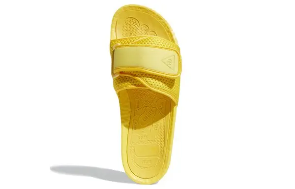 Adidas Pharrell X Chancletas Hu Slides - Yellow