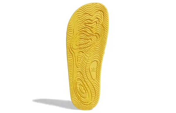 Adidas Pharrell X Chancletas Hu Slides - Yellow