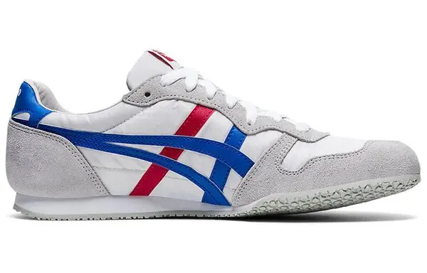 Onitsuka Tiger Serrano "white Directoire Blue" Sneakers - White/blue/red
