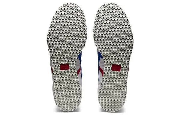 Onitsuka Tiger Serrano "white Directoire Blue" Sneakers - White/blue/red