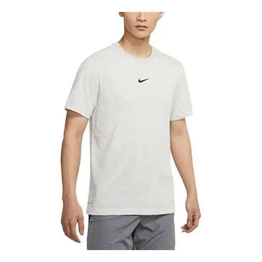 Nike As Nk Df Tee Dfc Crew Heather - Grey