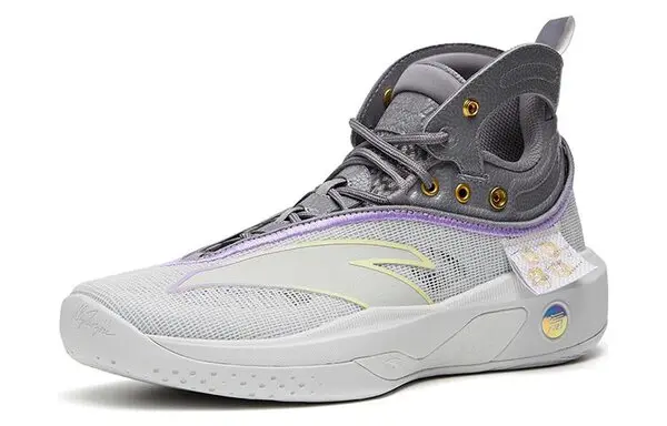 ANTA Klay Thompson Athletic Sneakers - Purple/silver