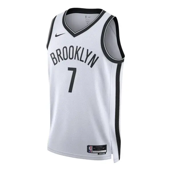 Nike Kevin Durant Brooklyn Nets 2023/24 Association Edition Jersey - White/black