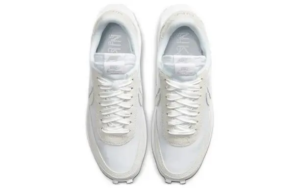 Nike X Sacai Ldwaffle Nylon Sneakers - White