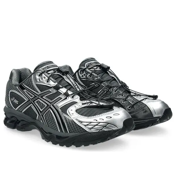 Asics X Unaffected Gel-nimbus .1 "silver Black" Sneakers - Silver/black