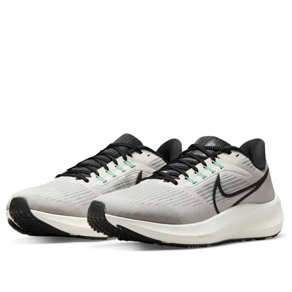 Nike Zoom Pegasus 39 Athletic Sneakers - Grey/white/white
