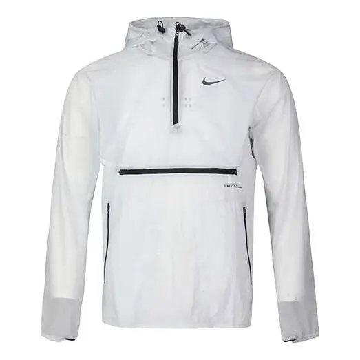 Nike Run Division Flash Running Jacket - White