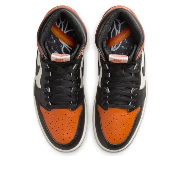 JORDAN 1 High Og "shattered Backboard - Black/black/sail