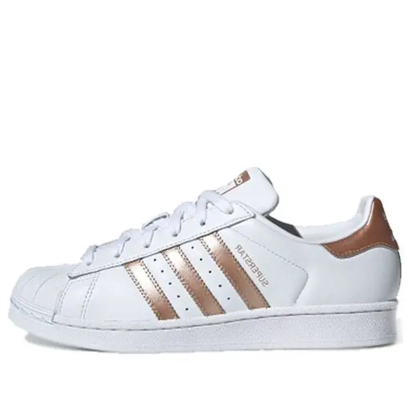 Adidas Superstar "copper Metal" Sneakers - Ftwwht/coppmt/cblack