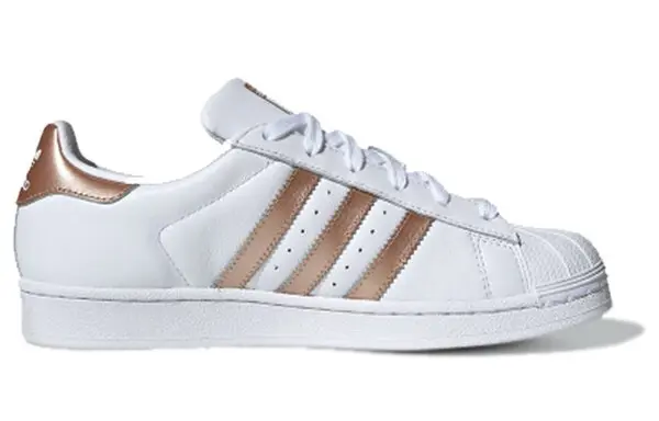 Adidas Superstar "copper Metal" Sneakers