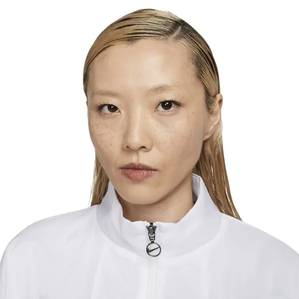 Nike Essential Woven Jacket - White/black