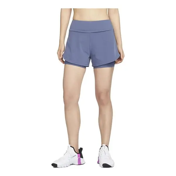 Nike Dri-fit Bliss 2-in-1 - Purple