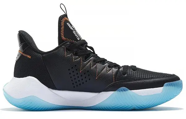 LI-NING Badfive Storm 1 Low Sneakers - Black/orange/blue