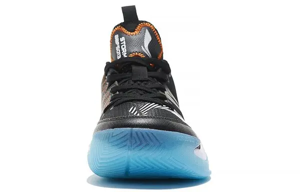 LI-NING Badfive Storm 1 Low Sneakers - Black/orange/blue