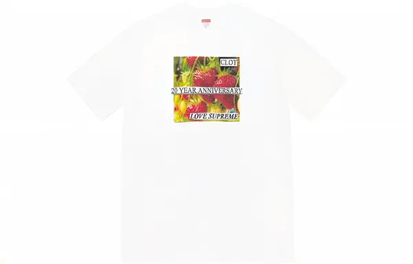 Supreme X Clot Anniversary T-shirt - White