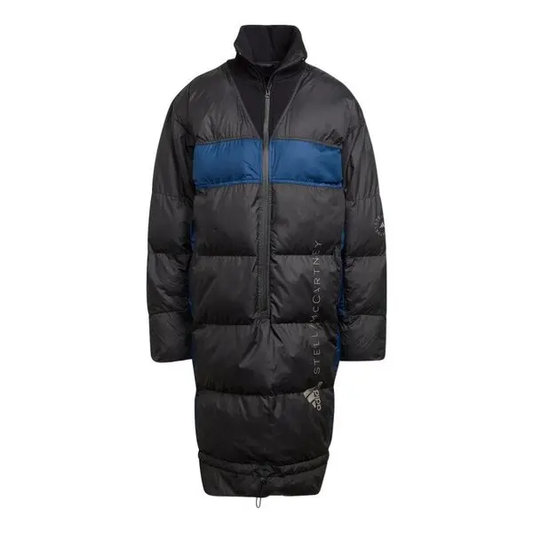 Adidas By Stella Mccartney Long Padded Jacket - Black