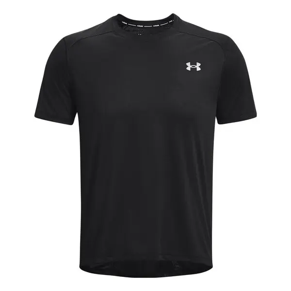 Under Armour Coolswitch Run Short Sleeve T-shirt - Black/reflective