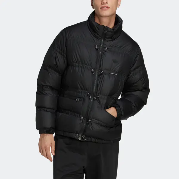 Adidas Originals Padded Down Jacket With Logo