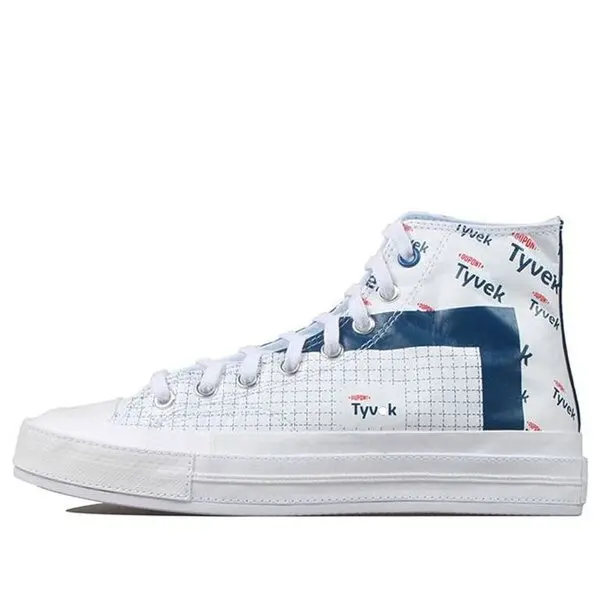 CONVERSE Dupont Tyvek X Chuck 70 High Top Sneakers - White/blue