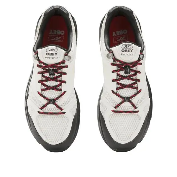 REEBOK X Obey Premier Road Plus Vi Sneakers - Chalk/black/red