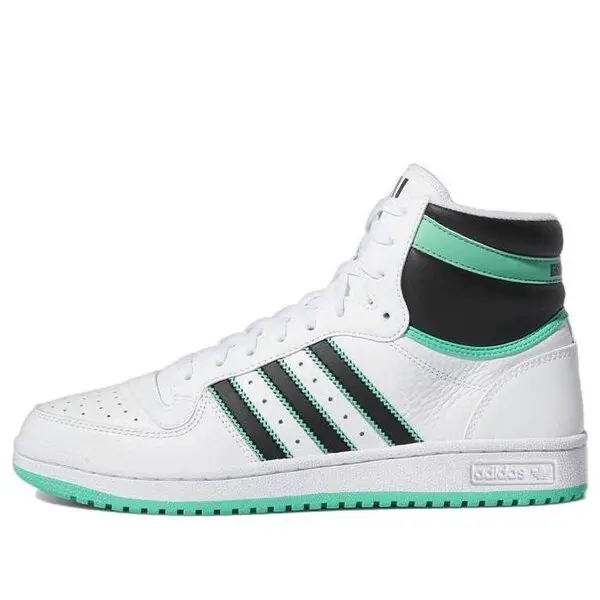 Adidas Top Ten Rb High Top Sneakers - Cloud White/core Black/hi