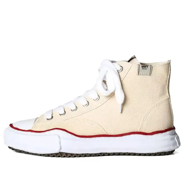 Mihara Yasuhiro Peterson Og Sole Hi Top Sneakers - Beige