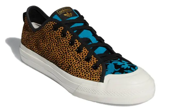 Adidas Nizza Rf Leopard Low Top Sneakers