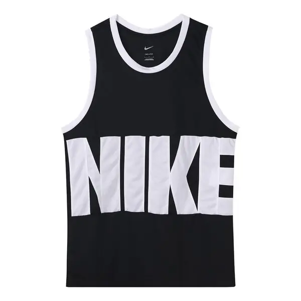 Nike Large Logo Basketball Vest - Black