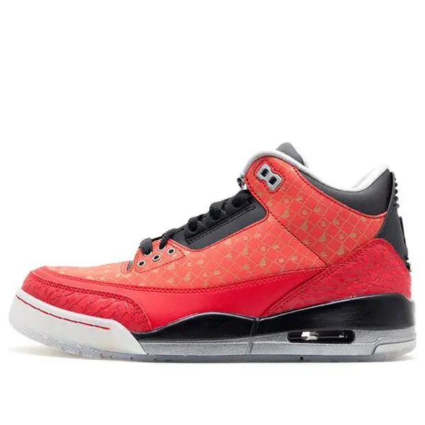 JORDAN 3 Retro 'doernbecher' 2013 Mid Top Sneakers - Red