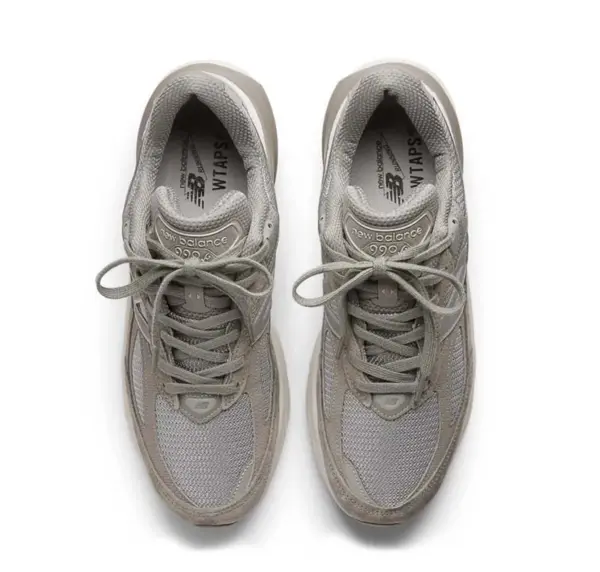 NEW BALANCE X Wtaps 990v6 Made In Usa Sneakers - Grey/white