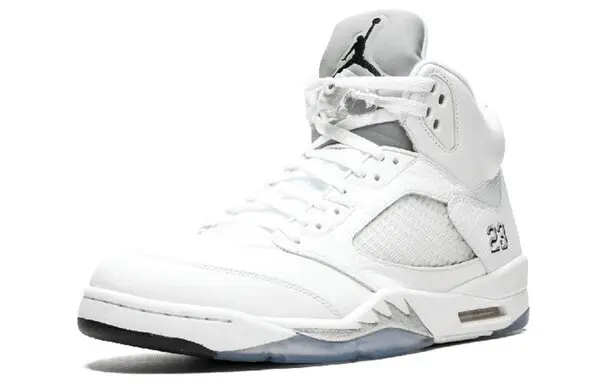 JORDAN 5 Retro "metallic White