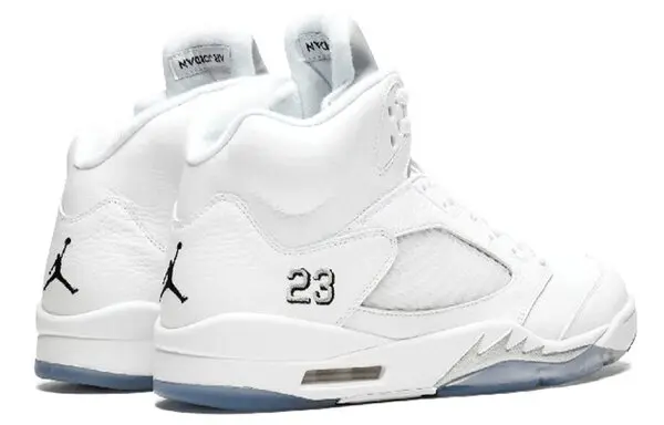 JORDAN 5 Retro "metallic White