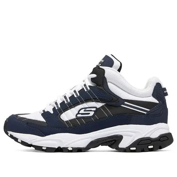Sketchers Stamina Athletic Sneakers - Navy/white