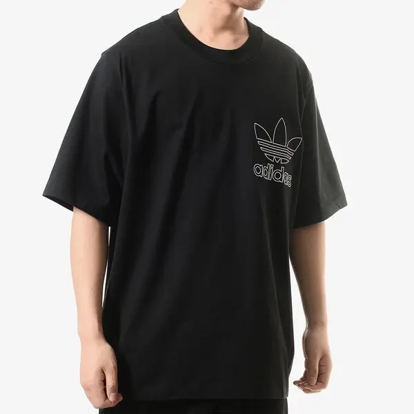 Adidas Originals Round Neck Short Sleeve - Black