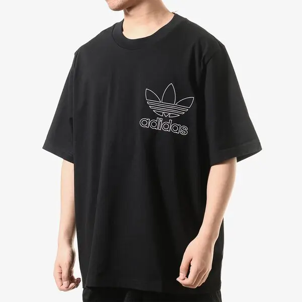 Adidas Originals Round Neck Short Sleeve - Black