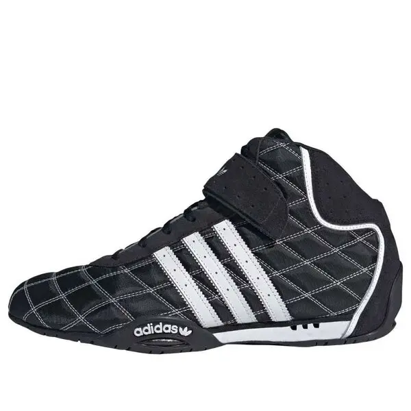 Adidas Adiracer High Top Sneakers - Core Black/cloud White/core Black