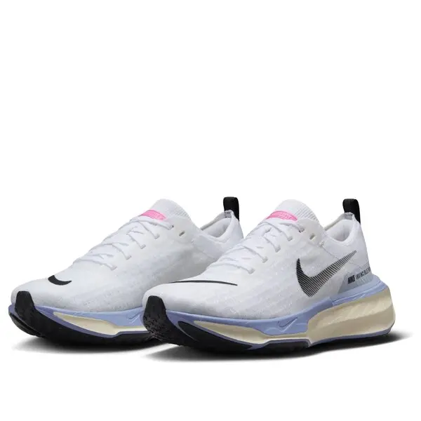 Nike Zoomx Invincible Run Flyknit 3 Athletic Sneakers - White/blue