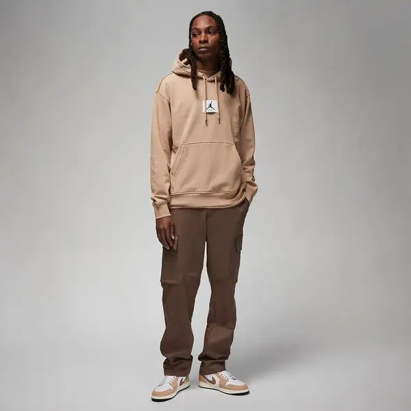 JORDAN Air Fleece Hoodie - Hemp/htr/(sail)
