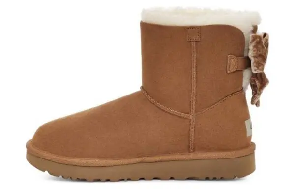UGG Casual Boots With Bow Detailing