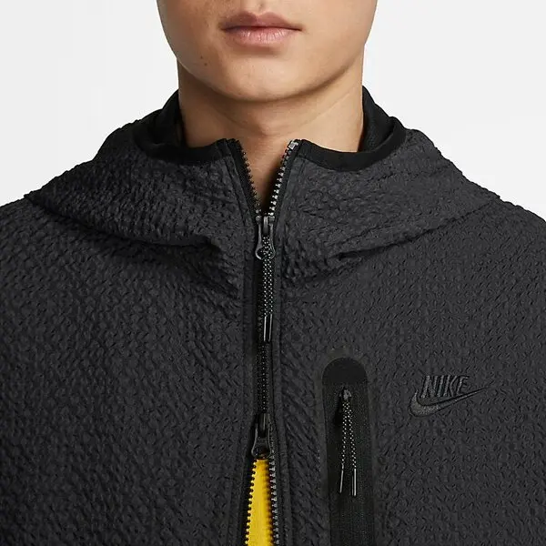 Nike Textured Fleece Zip Jacket