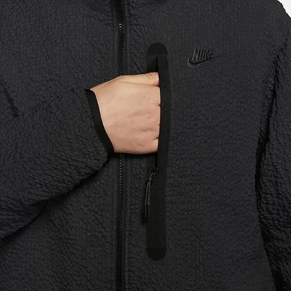 Nike Textured Fleece Zip Jacket