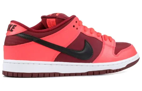 Nike Dunk Low Pro "laser Crimson - Laser Crimson/black-team Red