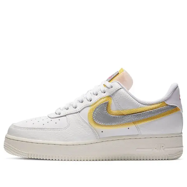 Nike Force 1 '07 Lx Sneakers - Whitesilveryellow