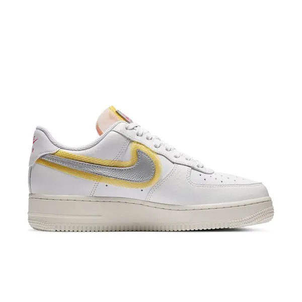 Nike Force 1 '07 Lx Sneakers - Whitesilveryellow