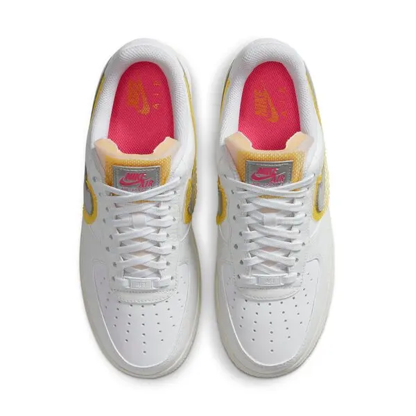 Nike Force 1 '07 Lx Sneakers - Whitesilveryellow