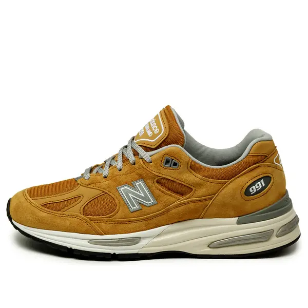 NEW BALANCE 991v2 Made In Uk "pumpkin" Sneakers - Pumpkin Orange